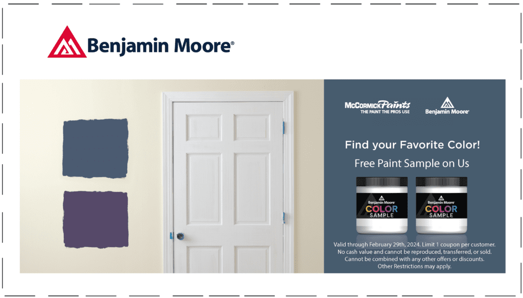 HAGERSTOWN, MD - McCormick Paints