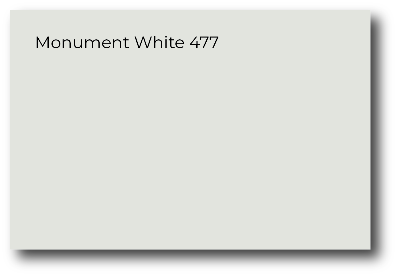 Monument White 477: A Tribute to D.C.'s Monuments